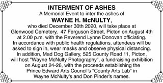 McNULTY, Wayne H. - Picton Gazette | The Picton Gazette