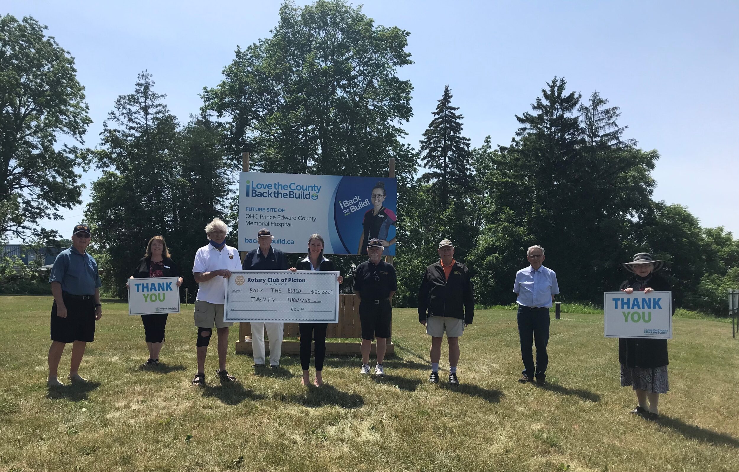 Picton Rotarians pledge $100,000 for new hospital build - Picton ...