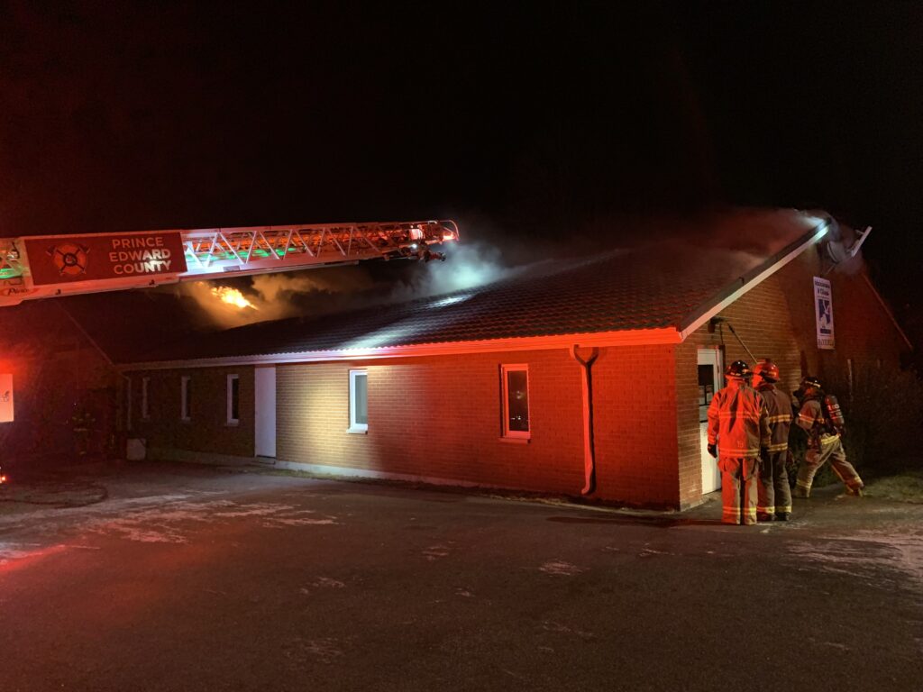 Fire at Consecon Bayfield Treatment Centre administrative building ...