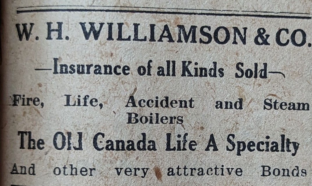 Change of hands at W. H. Williamson & Co. - Picton Gazette | The Picton ...