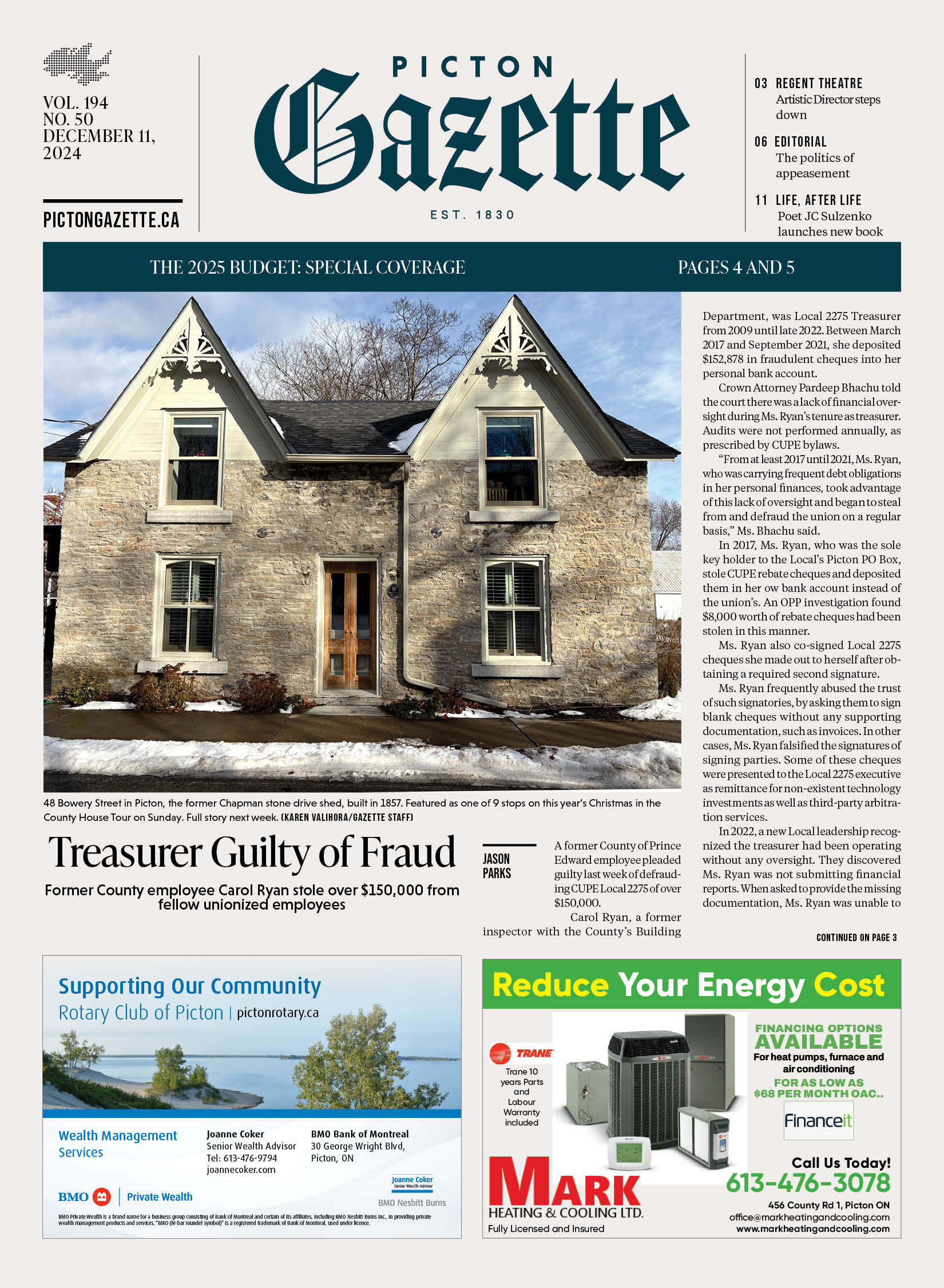 News | The Picton Gazette