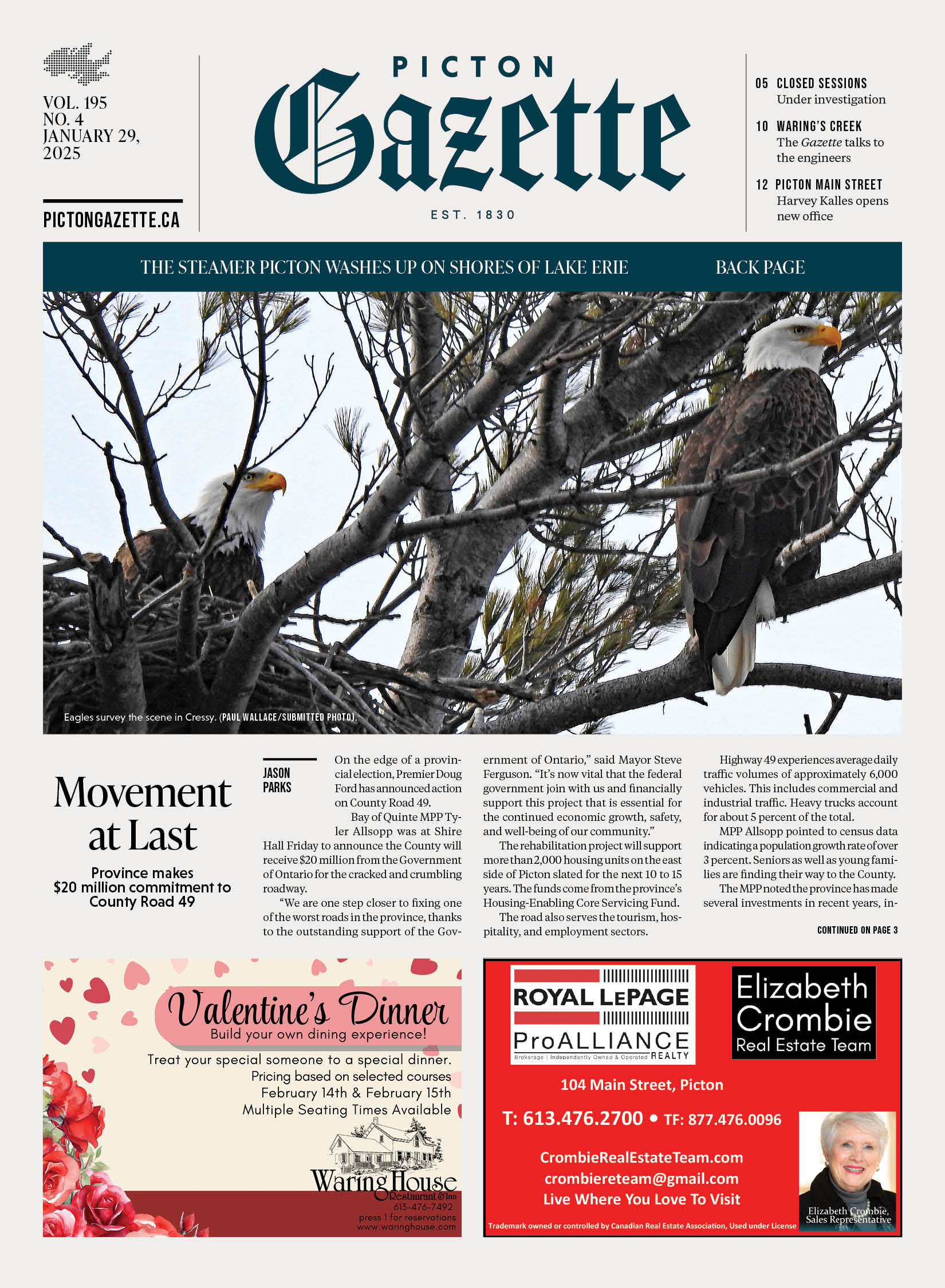Volume 195 No. 4 | The Picton Gazette