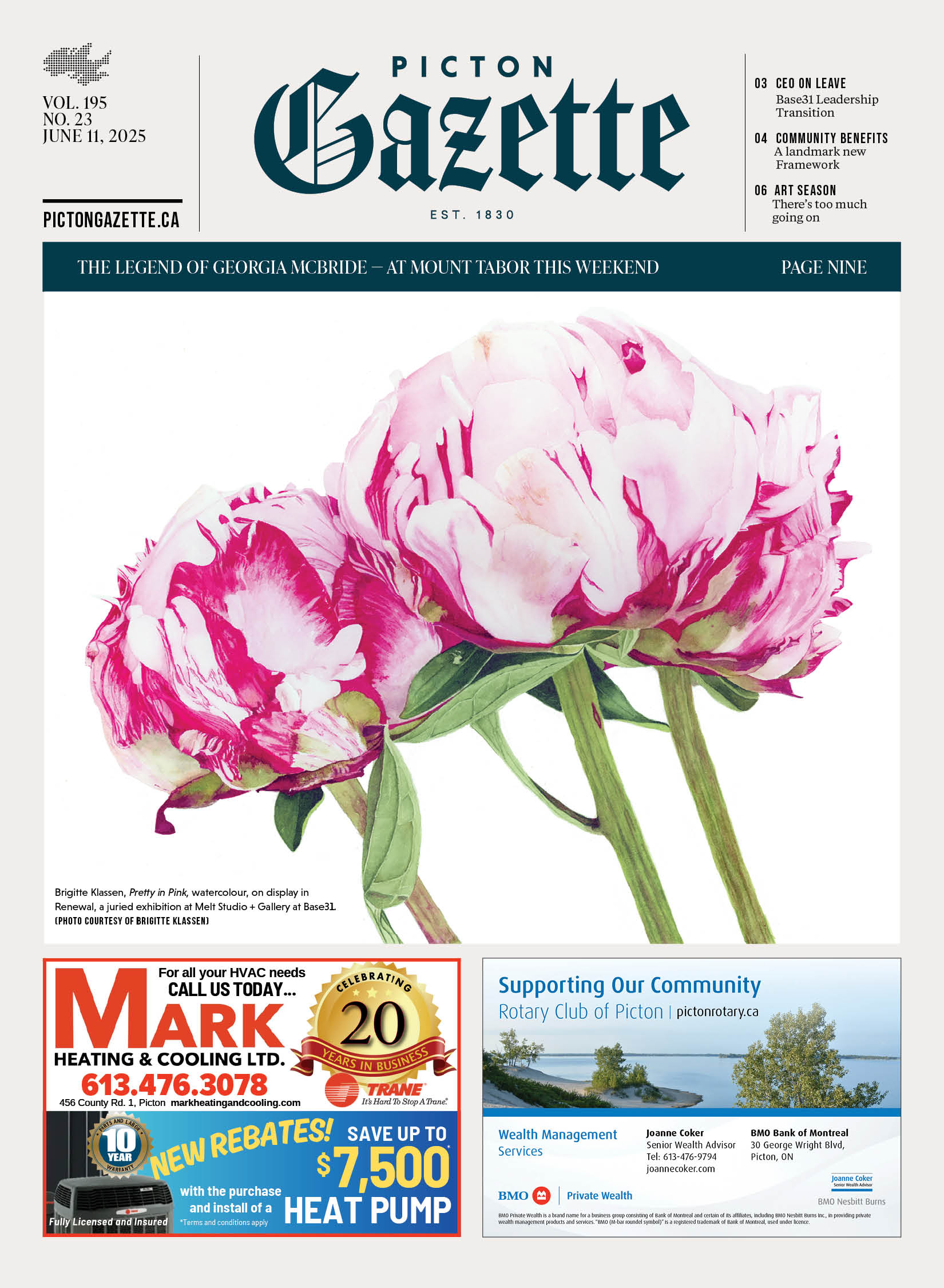 Charlie Angus Elbows Up! Resistance Tour - Picton Gazette | The Picton ...