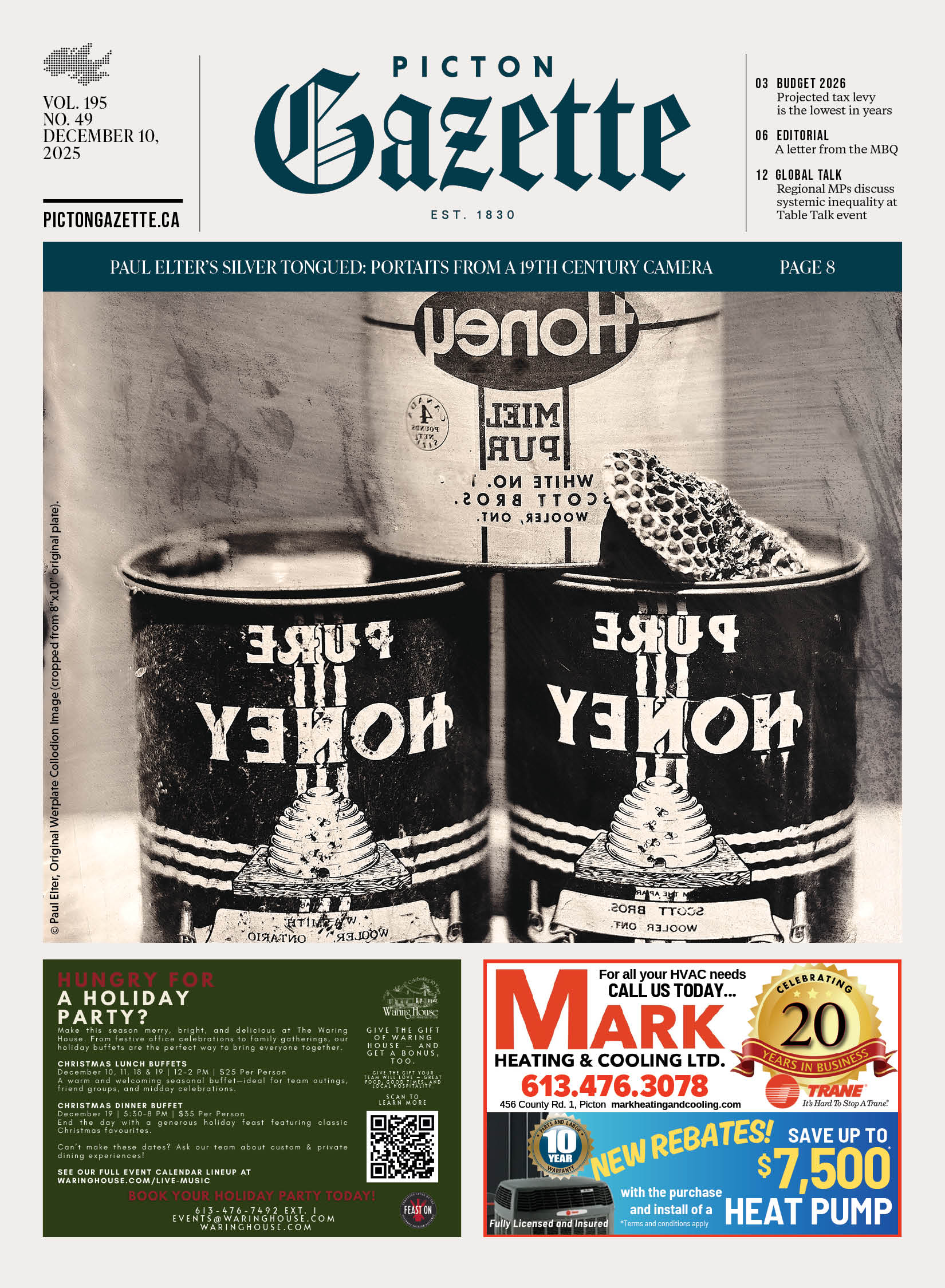 Come Dine with Me - Picton Gazette | The Picton Gazette